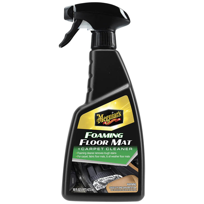 Meguiar's Foaming Floor Mat + Carpet Cleaner - 16oz – K & K Kustomz