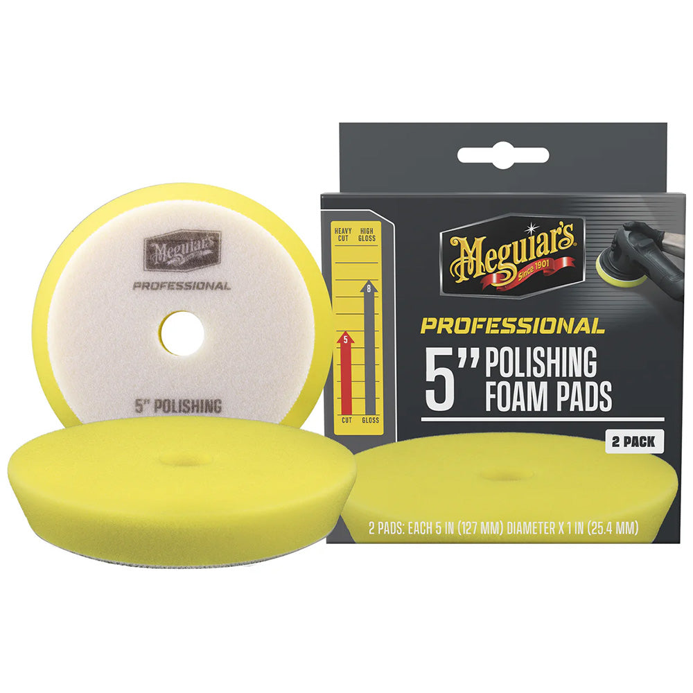 Meguiar's Professional 5" Polishing Foam Pads *2-Pack – K & K Kustomz