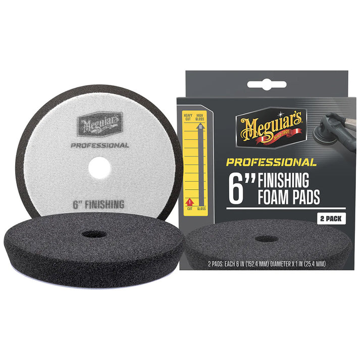 Meguiar's Professional 6" Foam Finishing Pads *2-Pack – K & K Kustomz