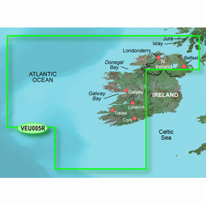 Garmin BlueChart® g3 Vision® HD - VEU005R - Ireland, West Coast - micr ...