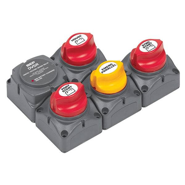 BEP Battery Distribution Cluster f/Twin Inboard Engines w/Three Batter ...