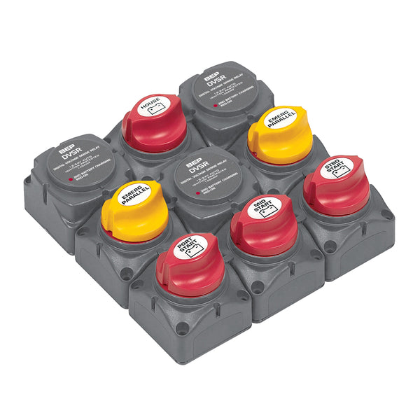 BEP Battery Distribution Cluster f/Triple Outboard Engine w/Four Batte ...