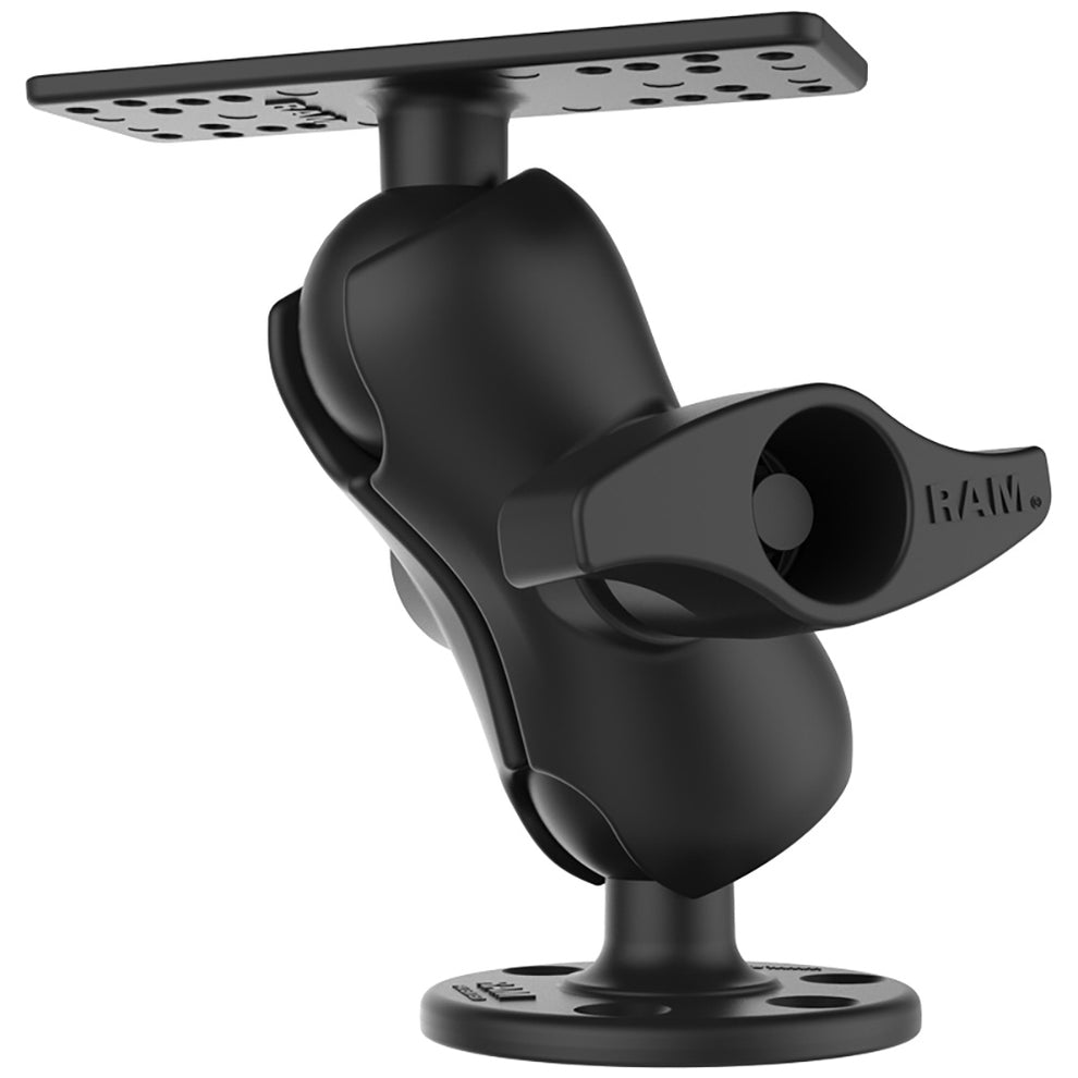 Ram Mount Universal D Size Ball Mount with Short Arm for 9"-12" Fishfi ...